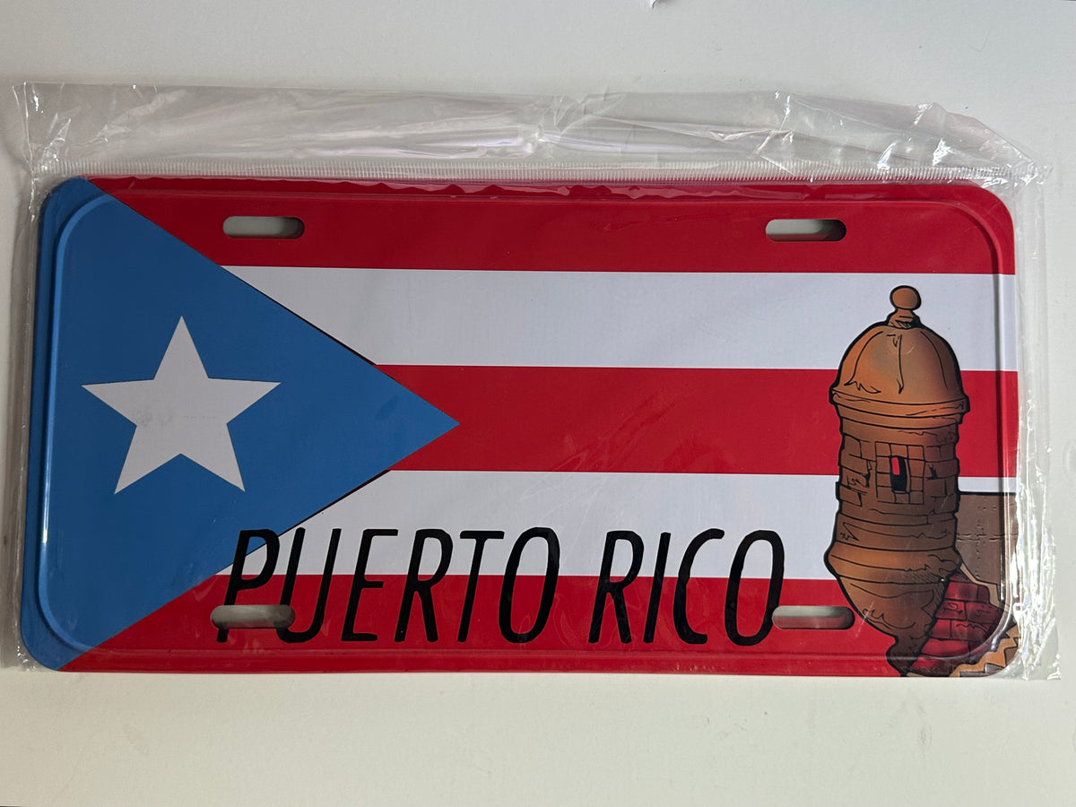 Puerto Rico License Plate – Boricuba Store